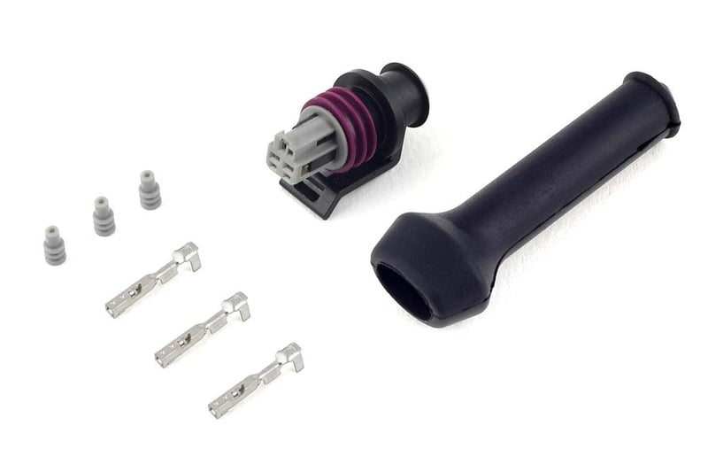 Haltech Plug and Pins Only - Delphi 3 Pin Pressure Sensor Connector ...