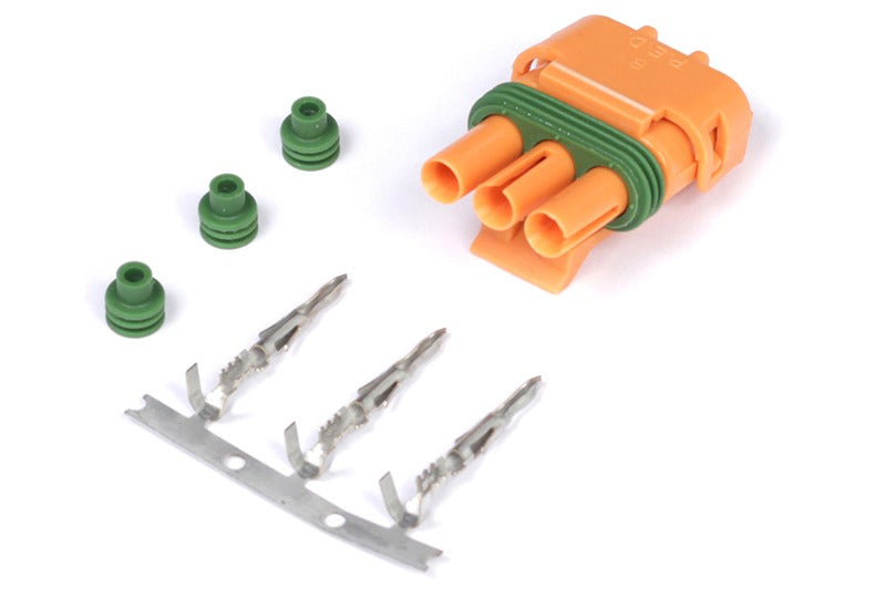 Haltech Plug and Pins Only - Delco Weather Pack 3 pin GM Style MAP Sen ...